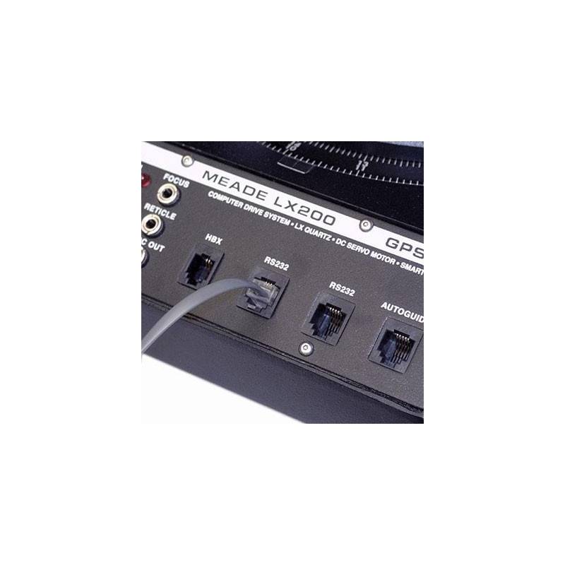 Câble Autostar II RS232 - #507 pour Meade LX200 / LX600 / LX800 ...