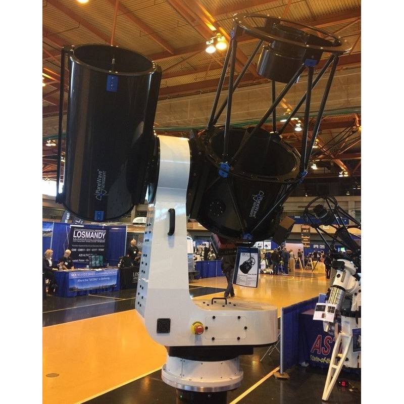 Télescope PlaneWave CDK400 Dall-Kirkham Fused Silica sur monture L-500
