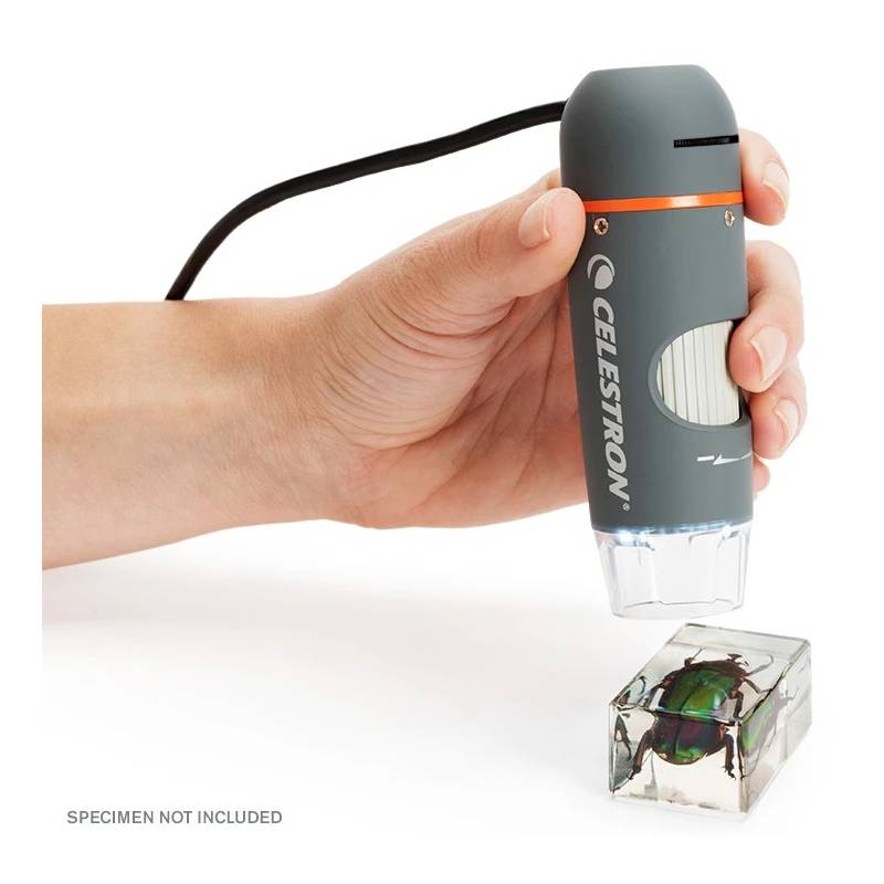 Microscope Portatif Digital Pro 20x-200x Celestron - C44308