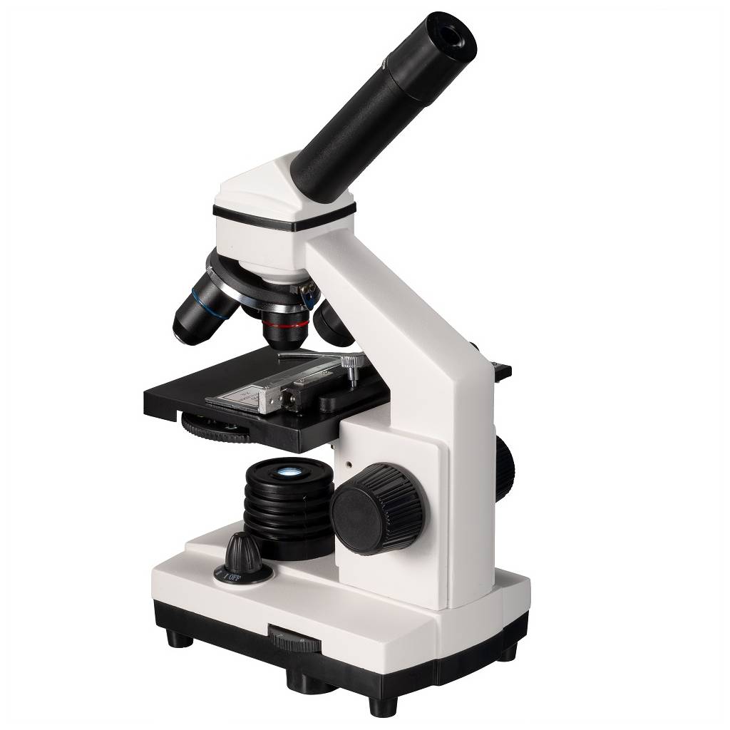 Microscope Bresser Biolux NV 20-1280x avec caméra HD