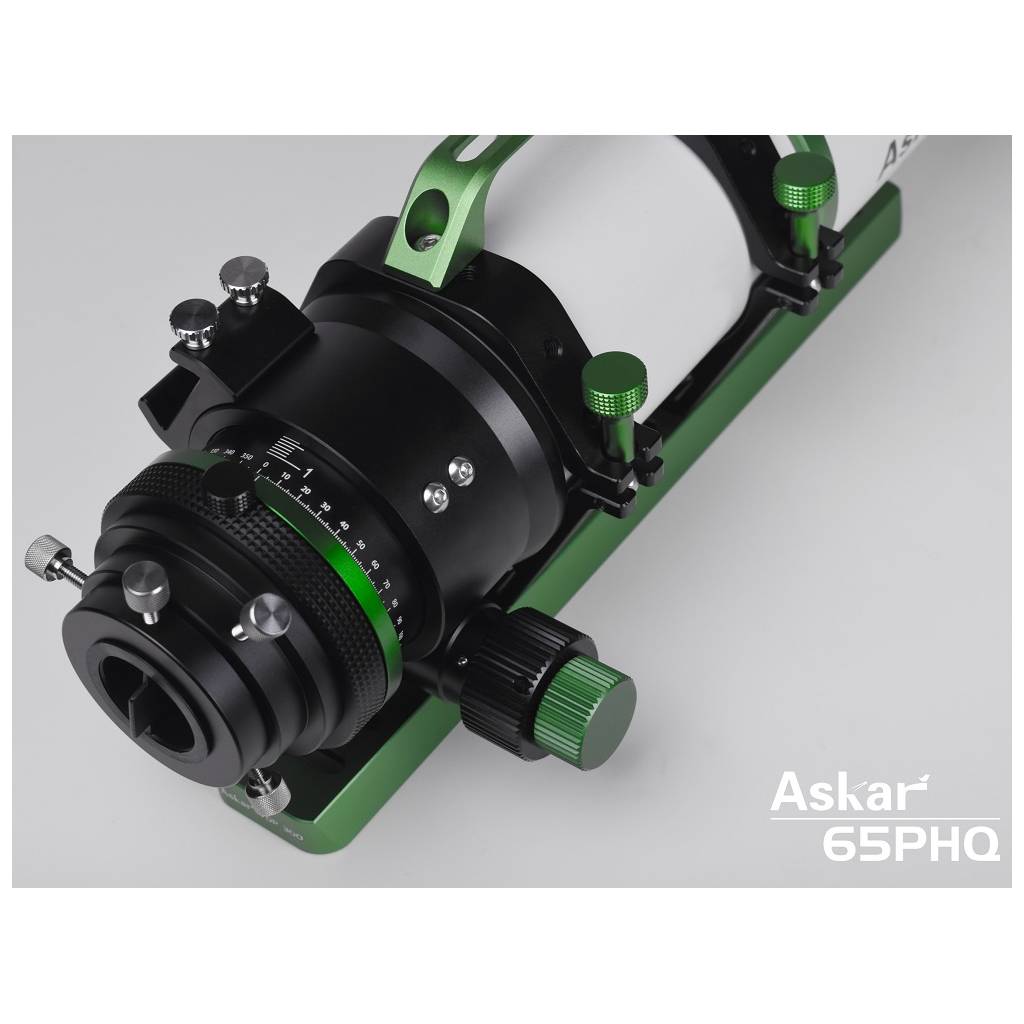 Lunette Apochromatique Askar 65PHQ 65mm F/6.4 Quintuplet - Focuseur rotatif Rack&Pinion 2.5 ...