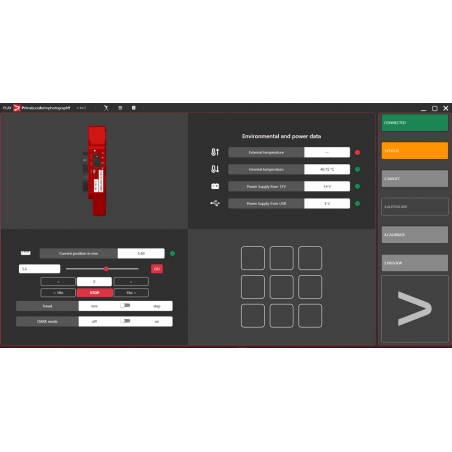Microfocuseur ESATTO 2" LP profil mince Prima Luce Lab - PLLEST2LP-B