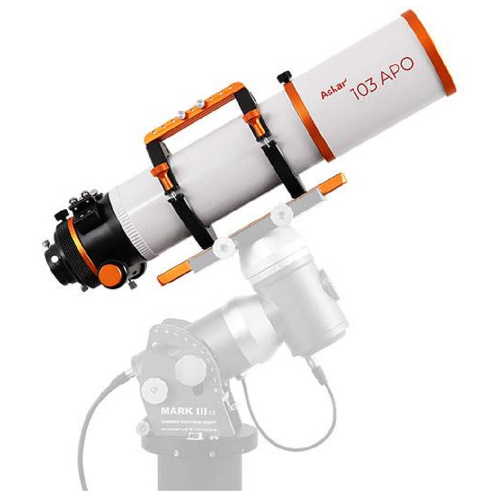 Lunette Apochromatique Askar 103mm F/6.8 Triplet EDT - Focuseur rotatif Rack&Pinion 3.3 ...