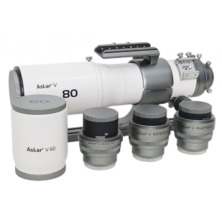Lunette Apochromatique modulable Askar V - diamètres 60 & 80 mm SharpStar / Askar