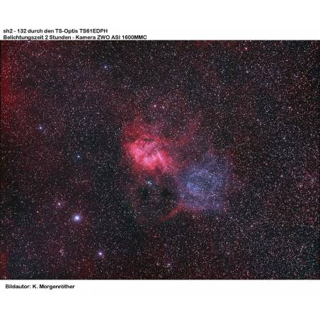 Lunette apochromatique Askar SharpStar 61EDPH V3 61 mm F/4.4 Triplet Apochromatique - Focuseur ...