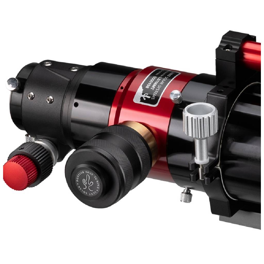 Lunt LS 100MT/R&P H-Alpha modulable - mise au point R&P / pression tuner