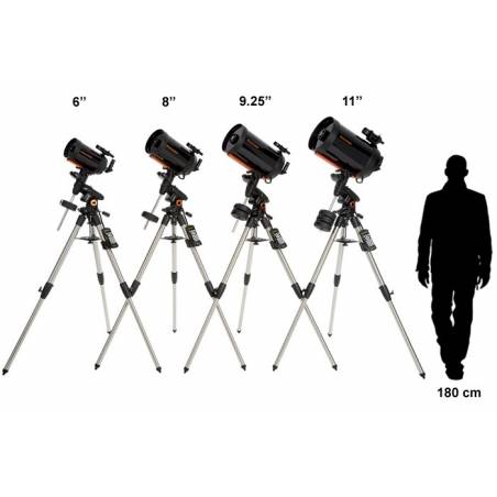 Télescope Celestron C8 Edge-HD sur Advanced VX